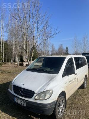 Balts Mercedes-Benz Vito 2009 Cēsis, ar dzinēja tilpumu 2.20 L un nobraukumu 365 tūkst. km par 5500 €, foto  vietnē AUTOMOTO.COM.LV