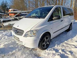 White Mercedes-Benz Vito 2011 in Prienai, with an engine capacity of 2.10 L and mileage of 311 thousand km for 4800 €, photo 3 on AUTOMOTO.COM.LV