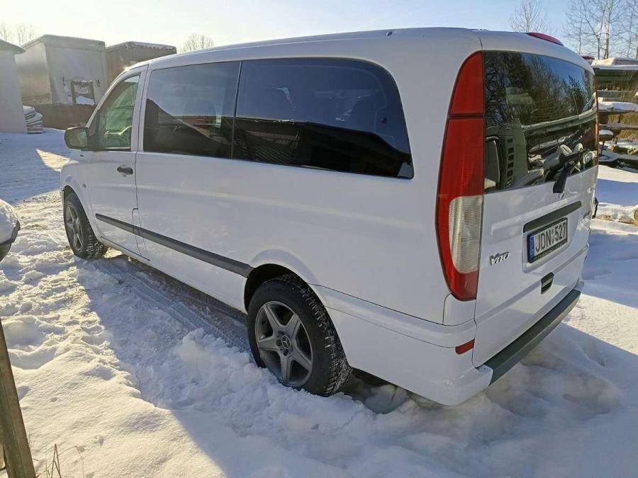 White Mercedes-Benz Vito 2011 in Prienai, with an engine capacity of 2.10 L and mileage of 311 thousand km for 4800 €, photo 4 on AUTOMOTO.COM.LV