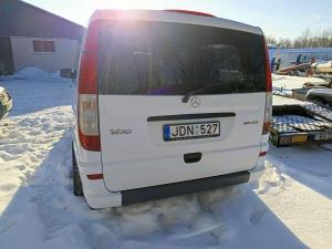 White Mercedes-Benz Vito 2011 in Prienai, with an engine capacity of 2.10 L and mileage of 311 thousand km for 4800 €, photo 5 on AUTOMOTO.COM.LV