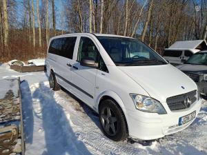 White Mercedes-Benz Vito 2011 in Prienai, with an engine capacity of 2.10 L and mileage of 311 thousand km for 4800 €, photo 8 on AUTOMOTO.COM.LV