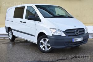 Balts Mercedes-Benz Vito 2012 Talsi, ar dzinēja tilpumu 2.20 L un nobraukumu 200 tūkst. km par 7000 €, foto  vietnē AUTOMOTO.COM.LV