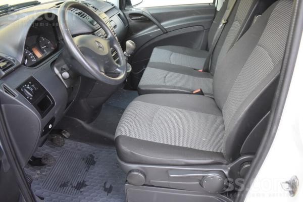 Balts Mercedes-Benz Vito 2012 Talsi, ar dzinēja tilpumu 2.20 L un nobraukumu 200 tūkst. km par 7000 €, foto 6 vietnē AUTOMOTO.COM.LV