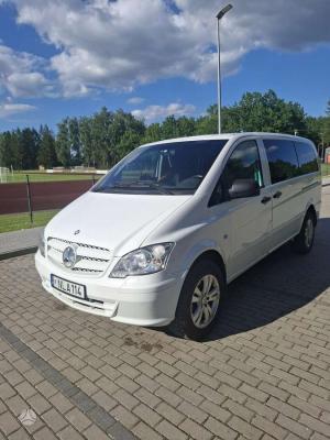 Balts Mercedes-Benz Vito 2013 Biržai, ar dzinēja tilpumu 2.14 L un nobraukumu 400 tūkst. km par 8400 €, foto  vietnē AUTOMOTO.COM.LV