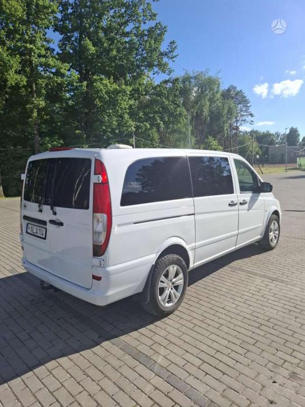 Balts Mercedes-Benz Vito 2013 Biržai, ar dzinēja tilpumu 2.14 L un nobraukumu 400 tūkst. km par 8400 €, foto 2 vietnē AUTOMOTO.COM.LV