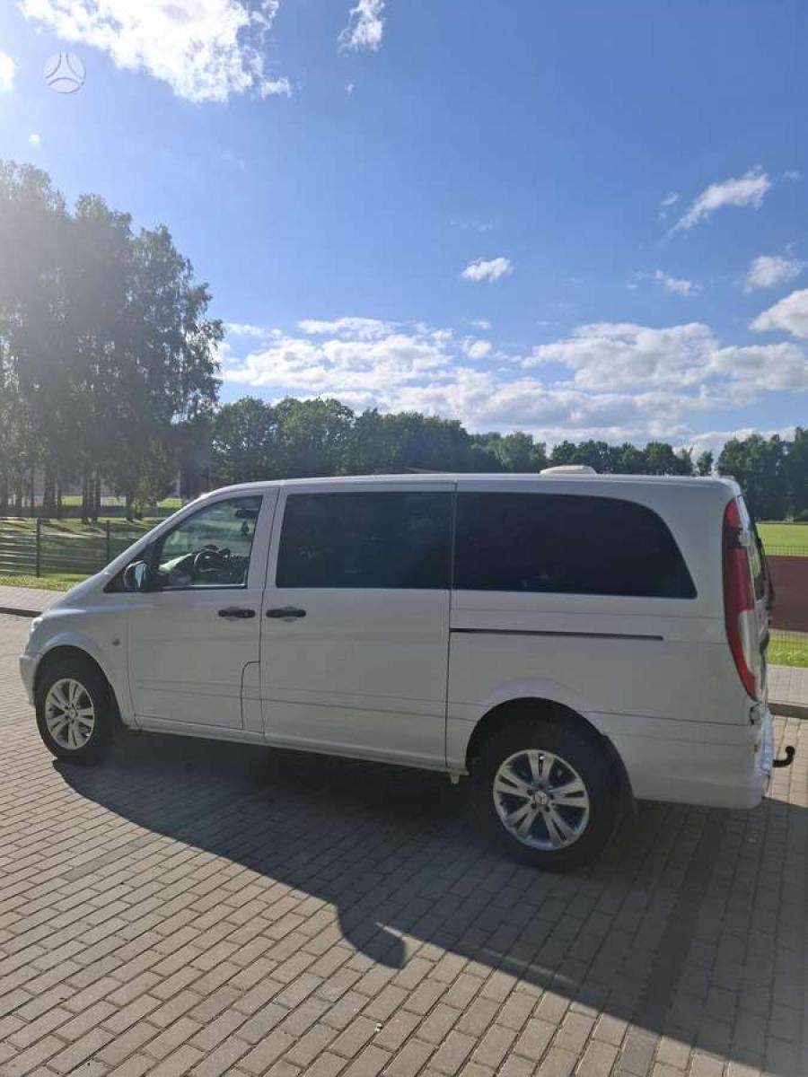 Balts Mercedes-Benz Vito 2013 Biržai, ar dzinēja tilpumu 2.14 L un nobraukumu 400 tūkst. km par 8400 €, foto 4 vietnē AUTOMOTO.COM.LV