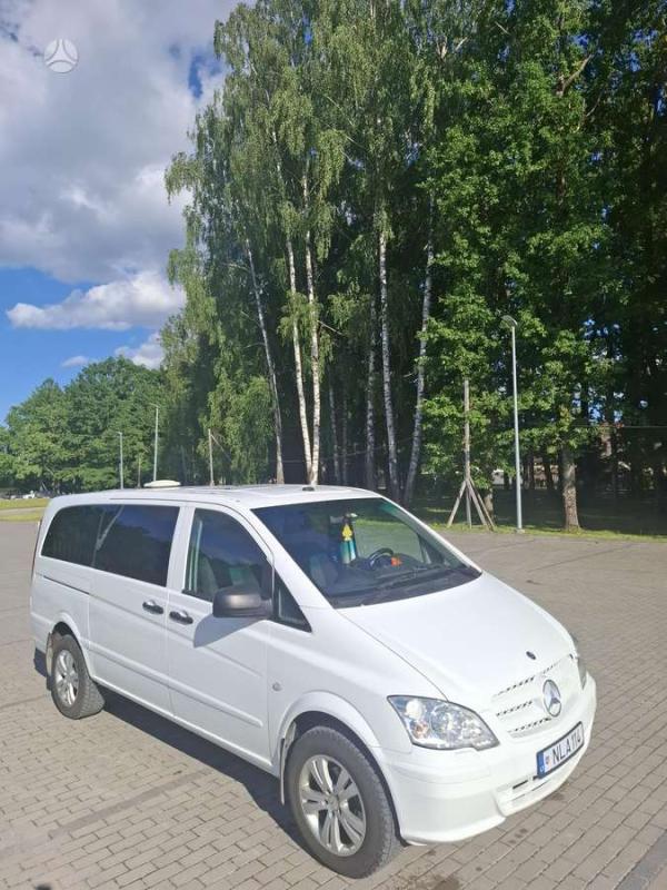 Balts Mercedes-Benz Vito 2013 Biržai, ar dzinēja tilpumu 2.14 L un nobraukumu 400 tūkst. km par 8400 €, foto 4 vietnē AUTOMOTO.COM.LV