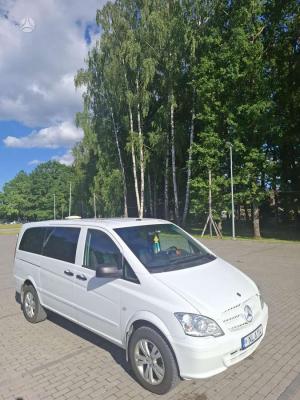 Balts Mercedes-Benz Vito 2013 Biržai, ar dzinēja tilpumu 2.14 L un nobraukumu 400 tūkst. km par 8400 €, foto 5 vietnē AUTOMOTO.COM.LV