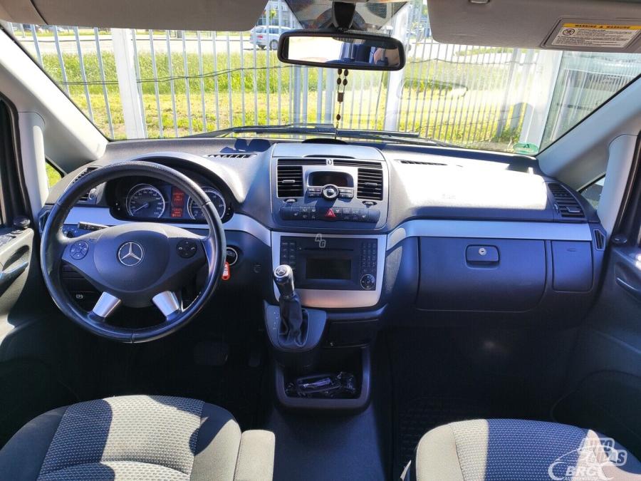 White Mercedes-Benz Vito 2014 in Avizieniai, with an engine capacity of 3.00 L and mileage of 266 thousand km for 12000 €, photo 5 on AUTOMOTO.COM.LV