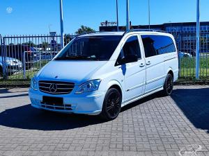 White Mercedes-Benz Vito 2014 in Klaipeda, with an engine capacity of 2.99 L and mileage of 266 thousand km for 10900 €, photo  on AUTOMOTO.COM.LV