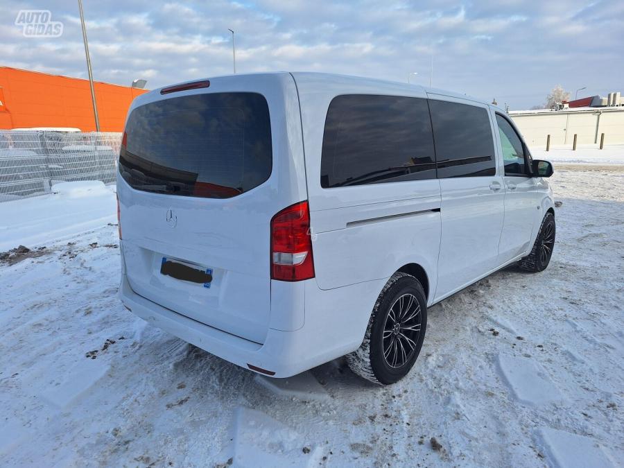 White Mercedes-Benz Vito 2015 in Taurage, with an engine capacity of 2.10 L and mileage of 265 thousand km for 10300 €, photo 6 on AUTOMOTO.COM.LV