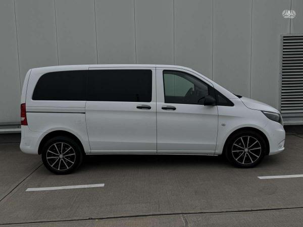 White Mercedes-Benz Vito 2016 in Vilnius, with an engine capacity of 1.60 L and mileage of 205 thousand km for 11290 €, photo 7 on AUTOMOTO.COM.LV