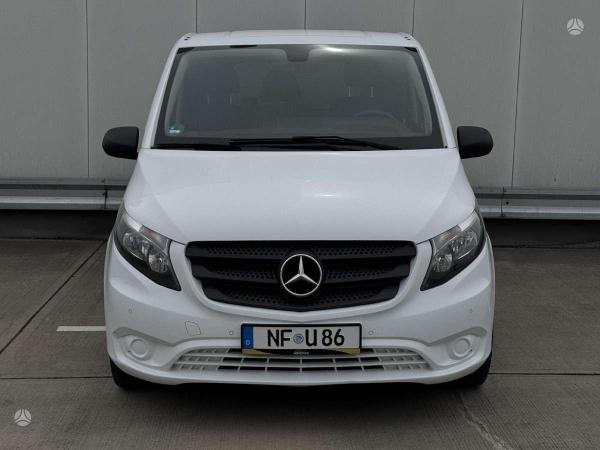White Mercedes-Benz Vito 2016 in Vilnius, with an engine capacity of 1.60 L and mileage of 205 thousand km for 11290 €, photo 9 on AUTOMOTO.COM.LV