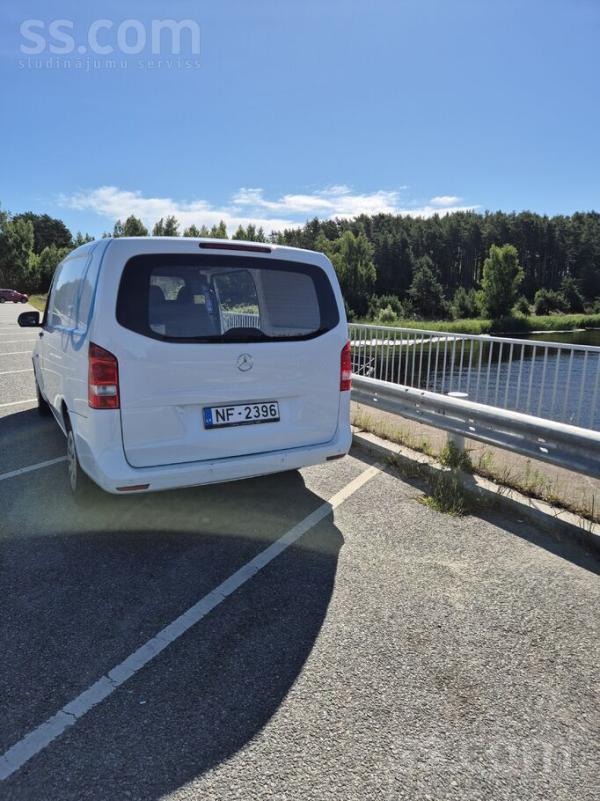 Balts Mercedes-Benz Vito 2016 Rīga, ar dzinēja tilpumu 1.60 L un nobraukumu 156 tūkst. km par 8600 €, foto 3 vietnē AUTOMOTO.COM.LV