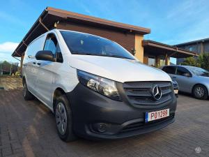 White Mercedes-Benz Vito 2016 in Kaunas, with an engine capacity of 2.14 L and mileage of 235 thousand km for 9600 €, photo  on AUTOMOTO.COM.LV