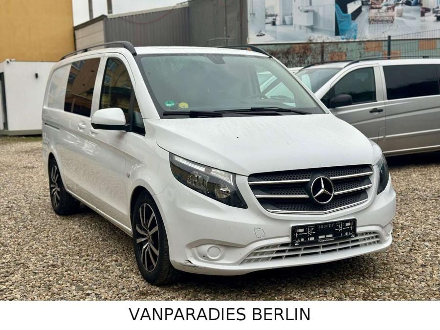 Balts Mercedes-Benz Vito 2017 Kauņa, ar dzinēja tilpumu 2.10 L un nobraukumu 100 tūkst. km par 24254 €, foto 1 vietnē AUTOMOTO.COM.LV
