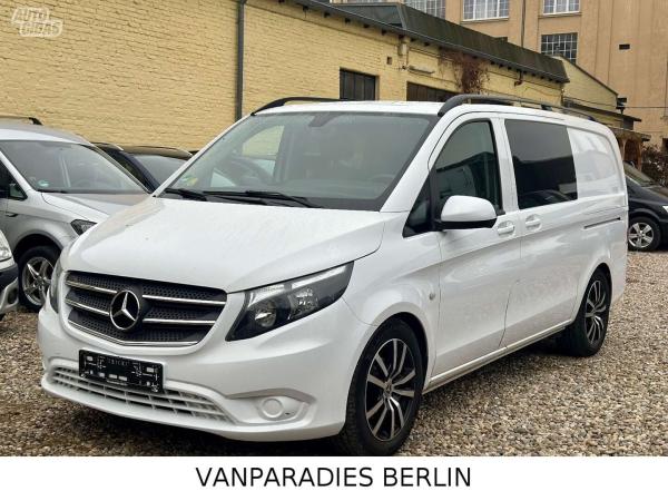 White Mercedes-Benz Vito 2017 in Kaunas, with an engine capacity of 2.10 L and mileage of 100 thousand km for 24254 €, photo 2 on AUTOMOTO.COM.LV