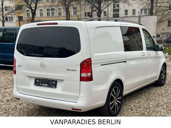 White Mercedes-Benz Vito 2017 in Kaunas, with an engine capacity of 2.10 L and mileage of 100 thousand km for 24254 €, photo 3 on AUTOMOTO.COM.LV