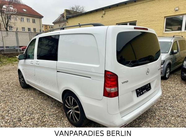 White Mercedes-Benz Vito 2017 in Kaunas, with an engine capacity of 2.10 L and mileage of 100 thousand km for 24254 €, photo 4 on AUTOMOTO.COM.LV