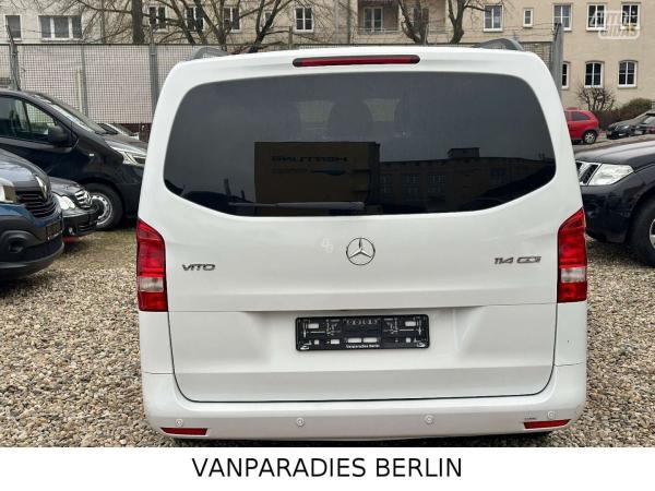 White Mercedes-Benz Vito 2017 in Kaunas, with an engine capacity of 2.10 L and mileage of 100 thousand km for 24254 €, photo 5 on AUTOMOTO.COM.LV
