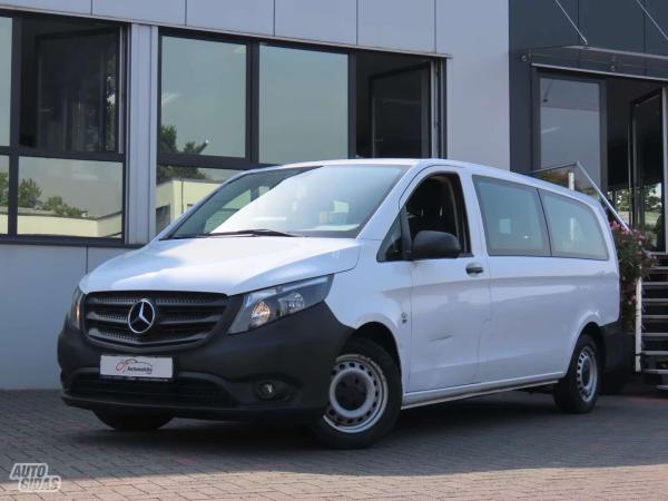 White Mercedes-Benz Vito 2018 in Kaunas, with an engine capacity of 2.10 L and mileage of 59 thousand km for 27878 €, photo 4 on AUTOMOTO.COM.LV