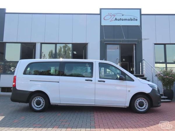White Mercedes-Benz Vito 2018 in Kaunas, with an engine capacity of 2.10 L and mileage of 59 thousand km for 27878 €, photo 5 on AUTOMOTO.COM.LV