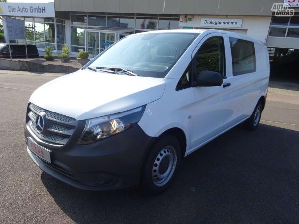 White Mercedes-Benz Vito 2021 in Kaunas, with an engine capacity of 1.70 L and mileage of 43 thousand km for 25876 €, photo 1 on AUTOMOTO.COM.LV
