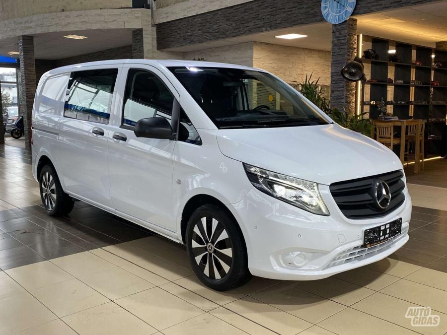 Balts Mercedes-Benz Vito 2021 Kauņa, ar dzinēja tilpumu 2.00 L un nobraukumu 72 tūkst. km par 32185 €, foto 1 vietnē AUTOMOTO.COM.LV
