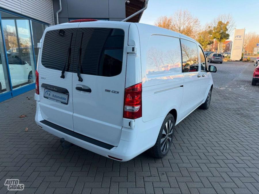 White Mercedes-Benz Vito 2022 in Kaunas, with an engine capacity of 2.00 L and mileage of 65 thousand km for 33167 €, photo 4 on AUTOMOTO.COM.LV
