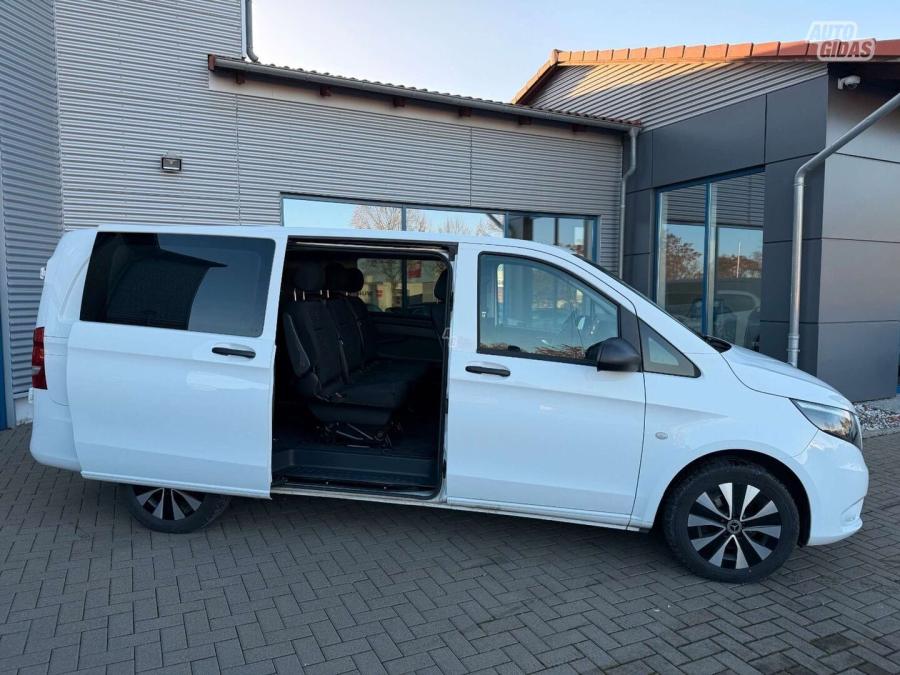 White Mercedes-Benz Vito 2022 in Kaunas, with an engine capacity of 2.00 L and mileage of 65 thousand km for 33167 €, photo 9 on AUTOMOTO.COM.LV