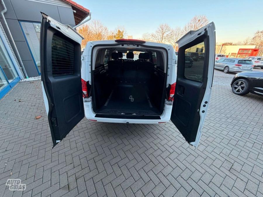 White Mercedes-Benz Vito 2022 in Kaunas, with an engine capacity of 2.00 L and mileage of 65 thousand km for 33167 €, photo 11 on AUTOMOTO.COM.LV