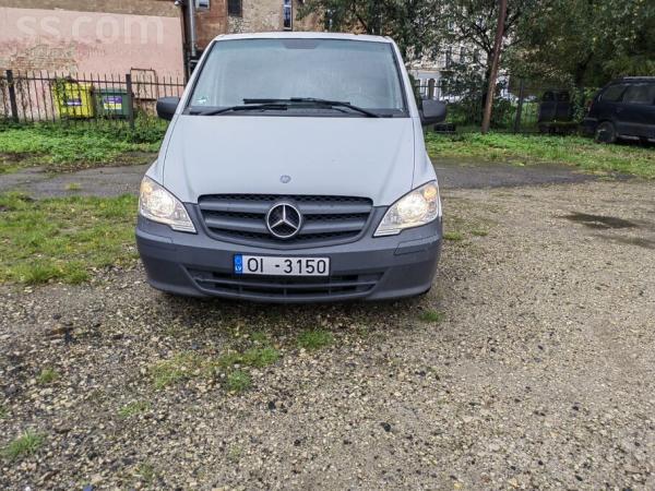 White Mercedes-Benz Vito 2011 in Riga, with an engine capacity of 2.20 L and mileage of 216 thousand km for 5950 €, photo 2 on AUTOMOTO.COM.LV