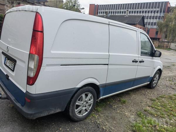 White Mercedes-Benz Vito 2011 in Riga, with an engine capacity of 2.20 L and mileage of 216 thousand km for 5950 €, photo 7 on AUTOMOTO.COM.LV