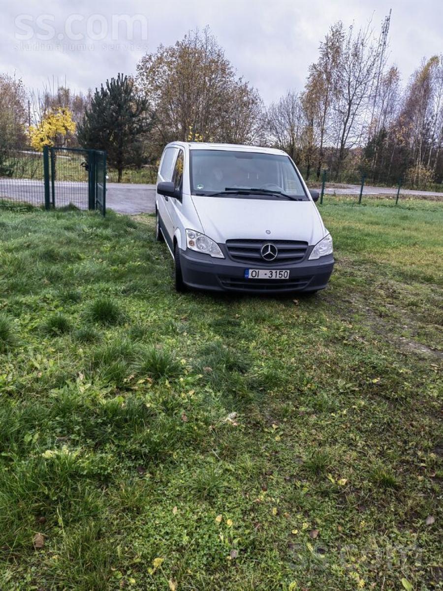 Balts Mercedes-Benz Vito 2011 Rīga, ar dzinēja tilpumu 2.20 L un nobraukumu 216 tūkst. km par 5250 €, foto 22 vietnē AUTOMOTO.COM.LV