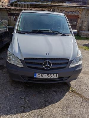 White Mercedes-Benz Vito 2011 in Riga, with an engine capacity of 2.20 L and mileage of 217 thousand km for 5250 €, photo 1 on AUTOMOTO.COM.LV