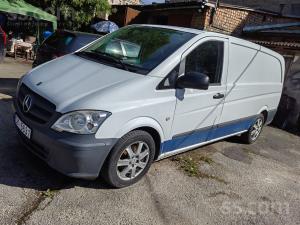 White Mercedes-Benz Vito 2011 in Riga, with an engine capacity of 2.20 L and mileage of 217 thousand km for 5250 €, photo 3 on AUTOMOTO.COM.LV