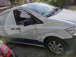 White Mercedes-Benz Vito 2011 in Riga, with an engine capacity of 2.20 L and mileage of 217 thousand km for 5250 €, photo 7 on AUTOMOTO.COM.LV