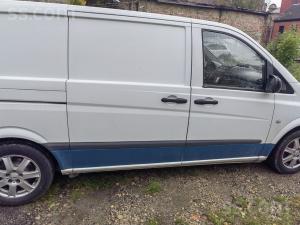 White Mercedes-Benz Vito 2011 in Riga, with an engine capacity of 2.20 L and mileage of 217 thousand km for 5250 €, photo 9 on AUTOMOTO.COM.LV