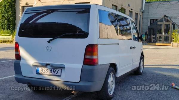 White Mercedes-Benz Vito 1996 in Tallinn, with an engine capacity of 2.30 L and mileage of 236 thousand km for 1100 €, photo 3 on AUTOMOTO.COM.LV