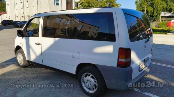 White Mercedes-Benz Vito 1996 in Tallinn, with an engine capacity of 2.30 L and mileage of 236 thousand km for 1100 €, photo 4 on AUTOMOTO.COM.LV