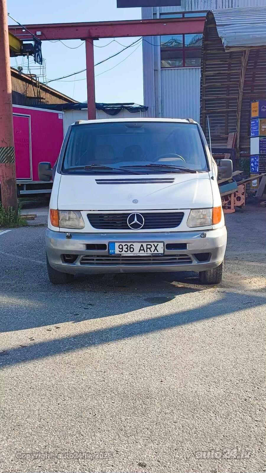 Balts Mercedes-Benz Vito 1996 Tallina, ar dzinēja tilpumu 2.30 L un nobraukumu 267 tūkst. km par 1100 €, foto 1 vietnē AUTOMOTO.COM.LV