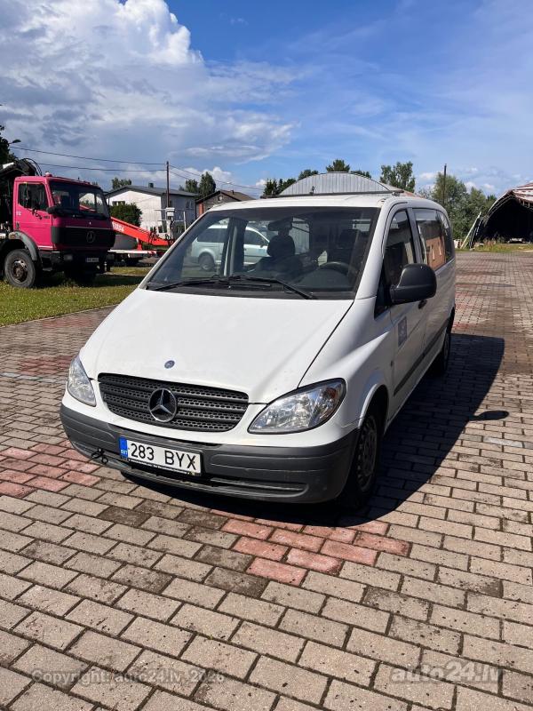 Balts Mercedes-Benz Vito 2005 Tallina, ar dzinēja tilpumu 2.10 L un nobraukumu 376 tūkst. km par 2300 €, foto 2 vietnē AUTOMOTO.COM.LV