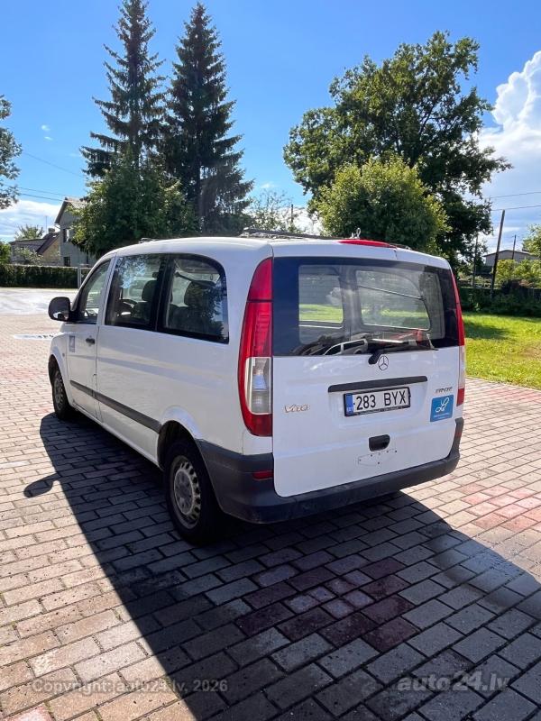 Balts Mercedes-Benz Vito 2005 Tallina, ar dzinēja tilpumu 2.10 L un nobraukumu 376 tūkst. km par 2300 €, foto 6 vietnē AUTOMOTO.COM.LV