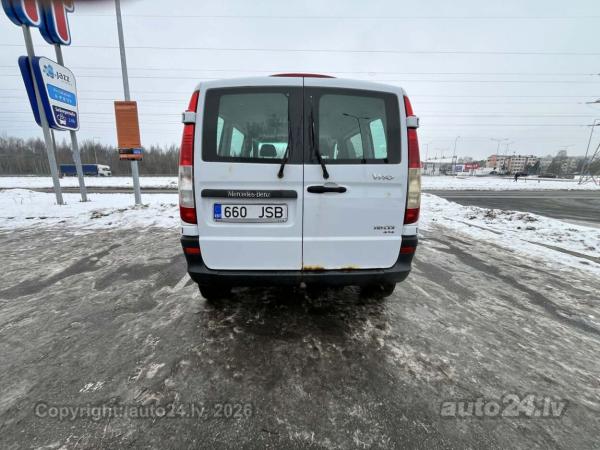 Balts Mercedes-Benz Vito 2007 Tallina, ar dzinēja tilpumu 2.10 L un nobraukumu 272 tūkst. km par 8680 €, foto 3 vietnē AUTOMOTO.COM.LV
