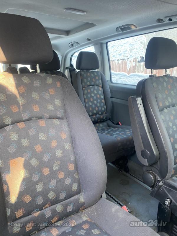 Balts Mercedes-Benz Vito 2007 Tallina, ar dzinēja tilpumu 2.10 L un nobraukumu 272 tūkst. km par 8680 €, foto 7 vietnē AUTOMOTO.COM.LV