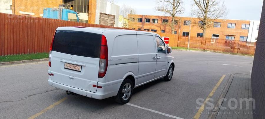 Balts Mercedes-Benz Vito 2007 Cēsis, ar dzinēja tilpumu 2.20 L un nobraukumu 372 tūkst. km par 2700 €, foto 4 vietnē AUTOMOTO.COM.LV