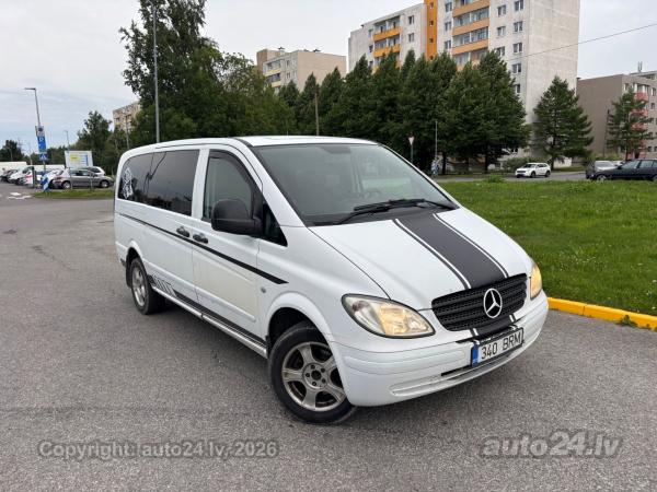 White Mercedes-Benz Vito 2007 in Tallinn, with an engine capacity of 2.10 L and mileage of 399 thousand km for 2790 €, photo 1 on AUTOMOTO.COM.LV