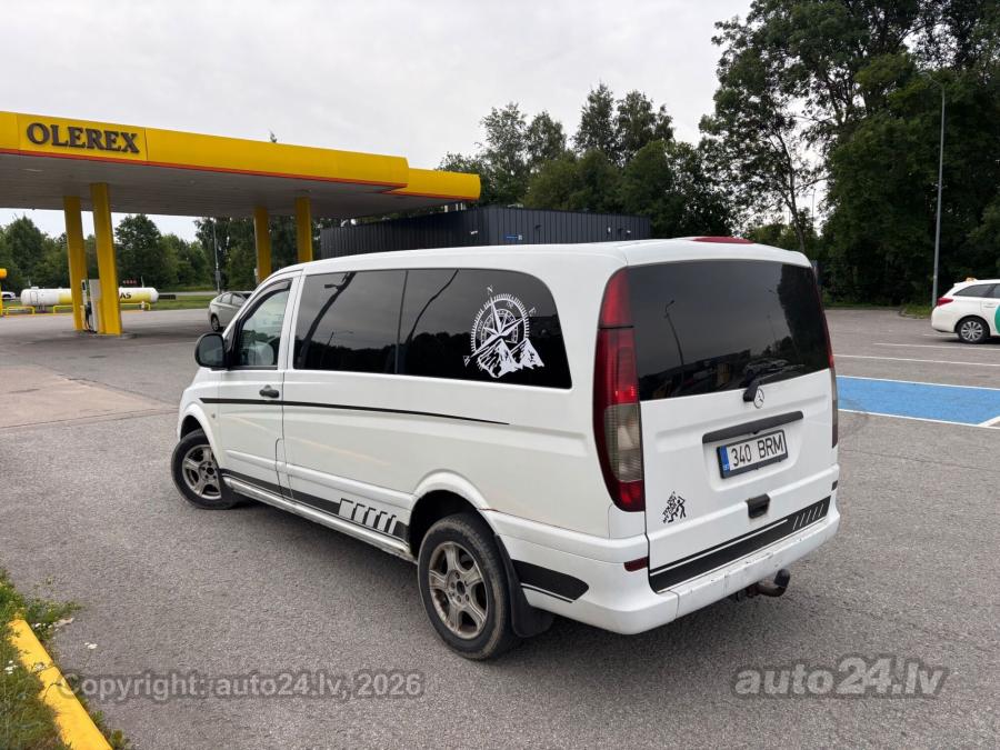 Белый Мерседес Вито 2007 в Таллин, объемом двигателя 2.10 л и пробегом 399 тыс. км за 2790 €, фото 3 на AUTOMOTO.COM.LV