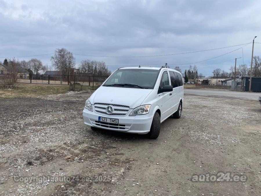 White Mercedes-Benz Vito 2011 in Rapla, with an engine capacity of 2.10 L and mileage of 442 thousand km for 7000 €, photo 1 on AUTOMOTO.COM.LV