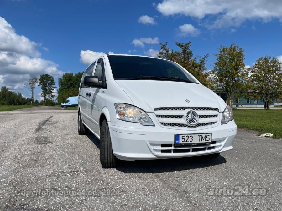 White Mercedes-Benz Vito 2011 in Rapla, with an engine capacity of 2.10 L and mileage of 442 thousand km for 7000 €, photo 3 on AUTOMOTO.COM.LV